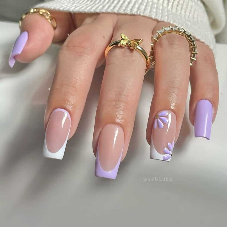 French Tip Square Nails: Stunning Designs To Elevate Your Style ...