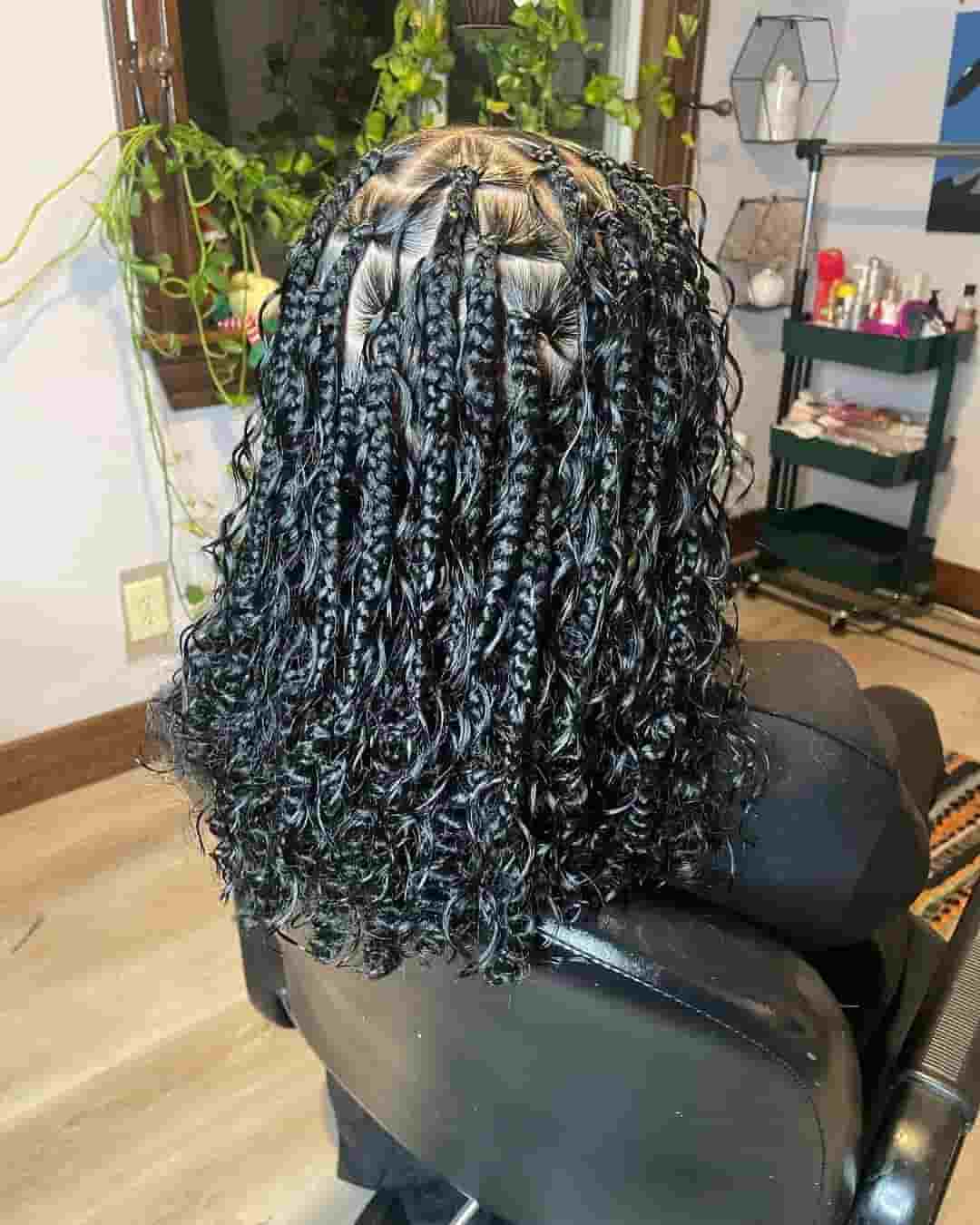32 Bold Goddess Braids With Color For A Transformative Look - Glamour ...