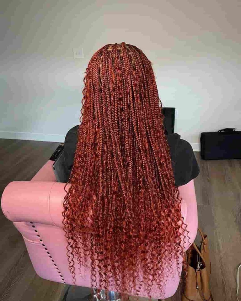 32 Bold Goddess Braids With Color For A Transformative Look - Glamour ...