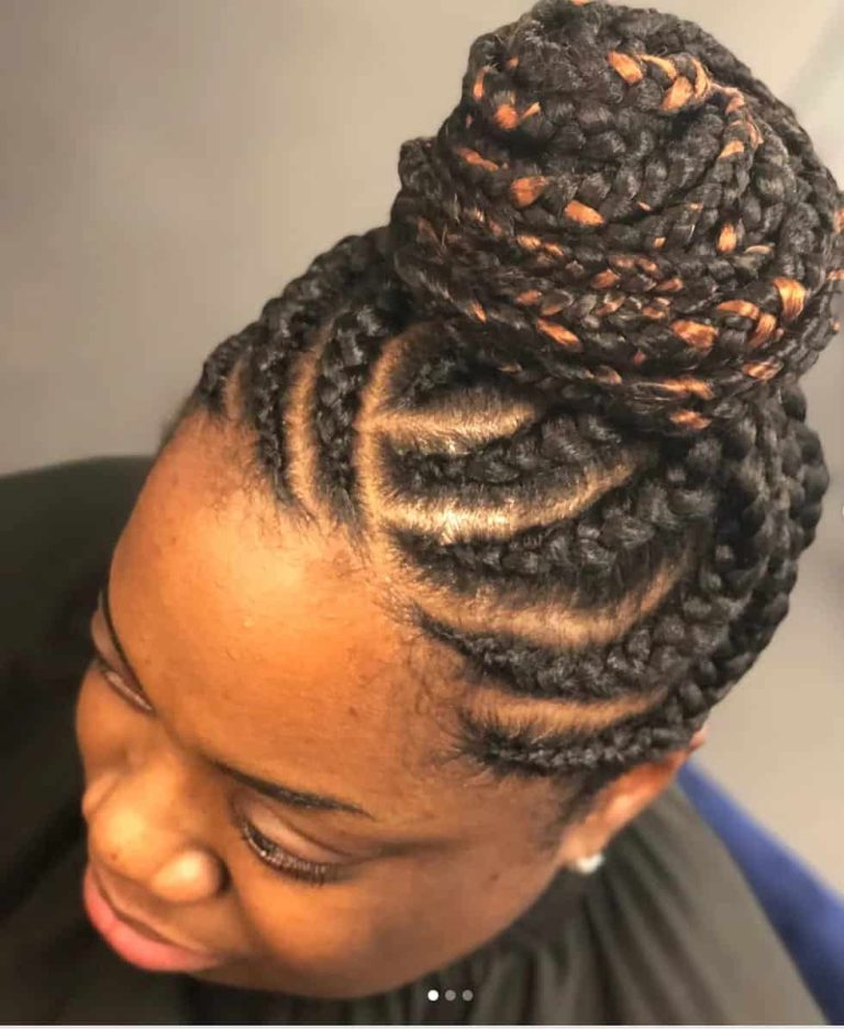 32 Bold Goddess Braids With Color For A Transformative Look - Glamour ...