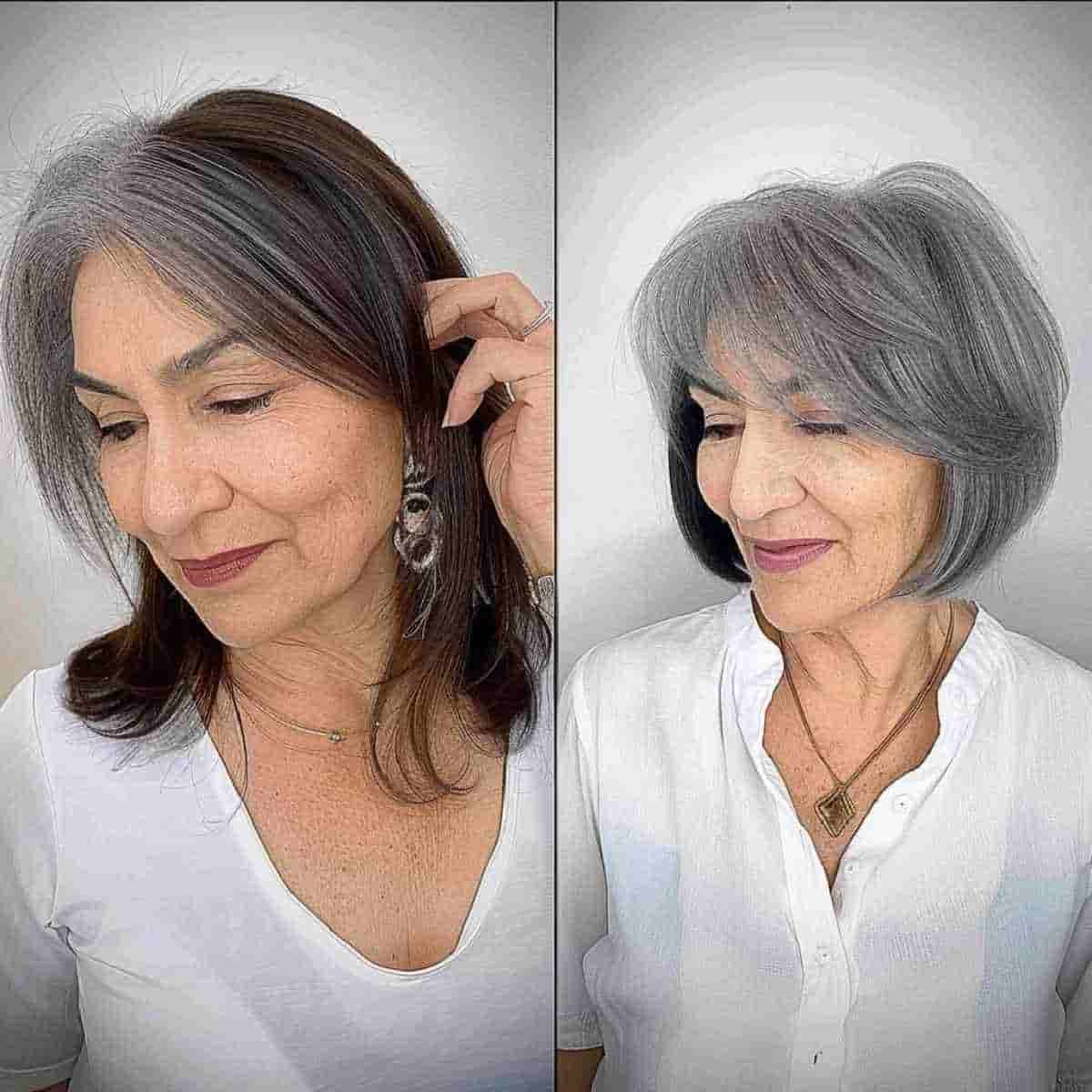Face Framing Layers Short Hair Styles To Transform Your Look - Glamour ...
