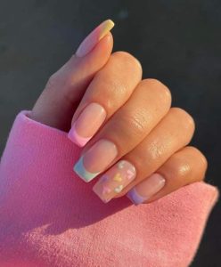 French Tip Square Nails: Stunning Designs To Elevate Your Style ...
