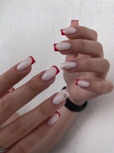 French Tip Square Nails: Stunning Designs To Elevate Your Style ...