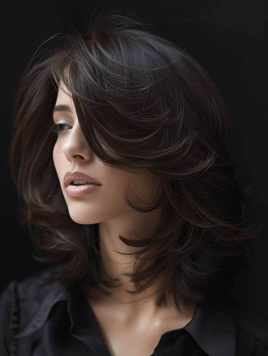 34 Layered Haircuts For Medium Hair That Will Elevate Your Style Game ...