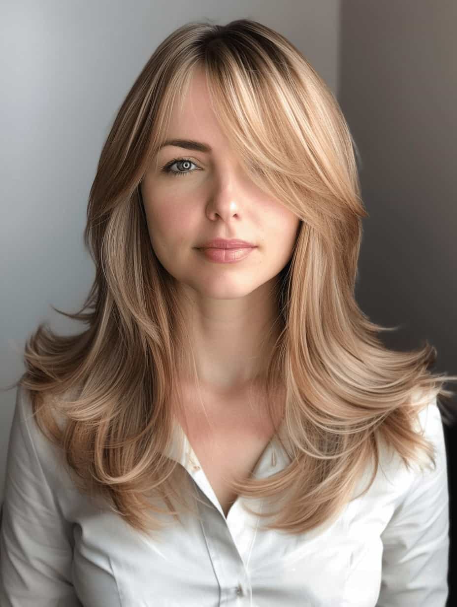 34 Layered Haircuts For Medium Hair That Will Elevate Your Style Game ...