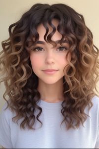 30 Stunning Face Framing Layer Hairstyles For Curly Hair To Enhance ...