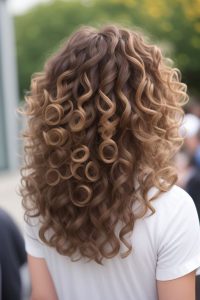 30 Stunning Face Framing Layer Hairstyles For Curly Hair To Enhance ...