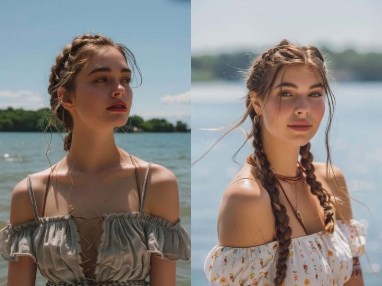 22 Stunning Lake Day Hairstyles That Will Make A Splash! - Glamour Corner