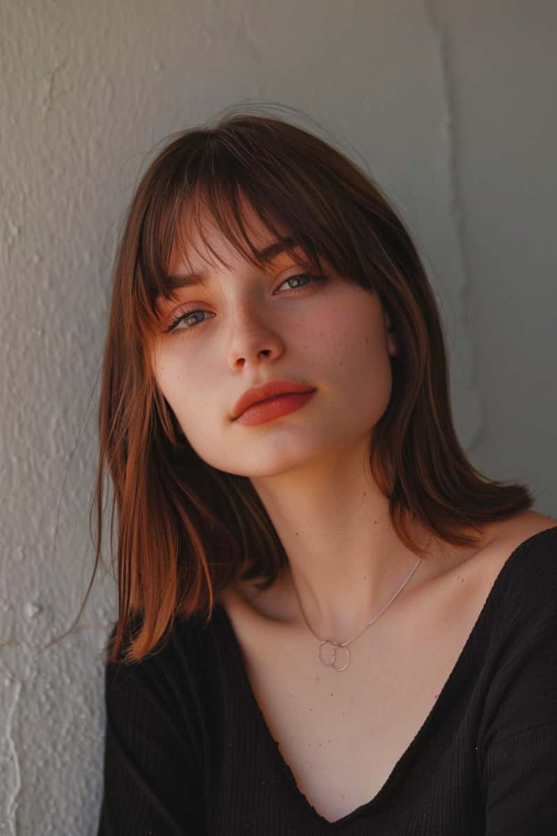 31 Trendy A Line Cuts With Bangs That Will Transform Your Style ...