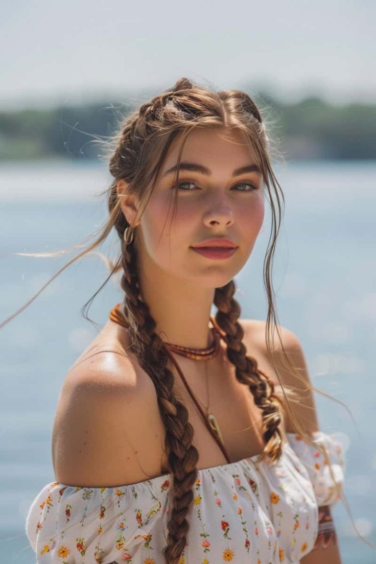 22 Stunning Lake Day Hairstyles That Will Make A Splash! - Glamour Corner