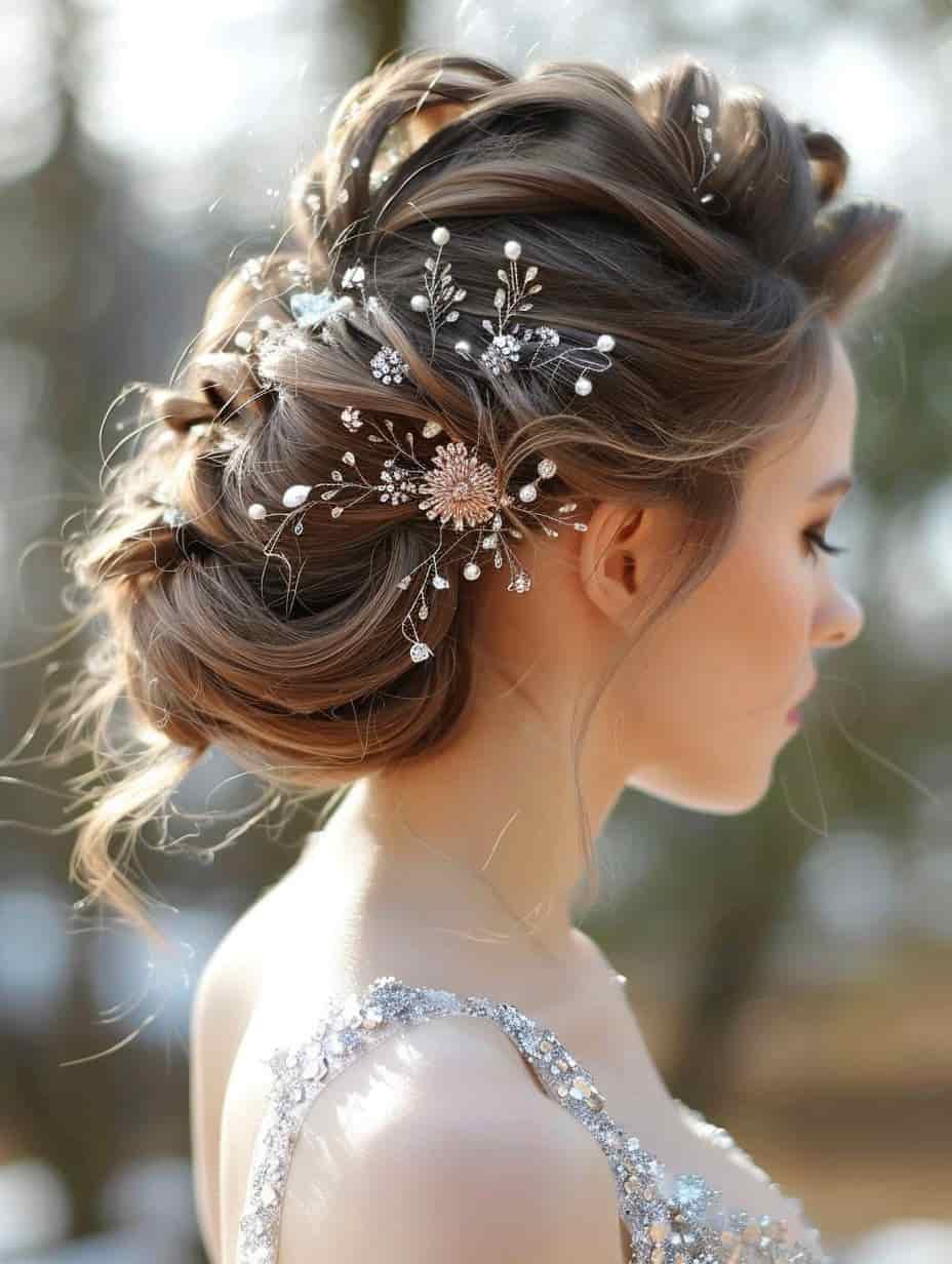 30 Stunning Updos For Long Hair Elegant Styles For Every Occasion ...