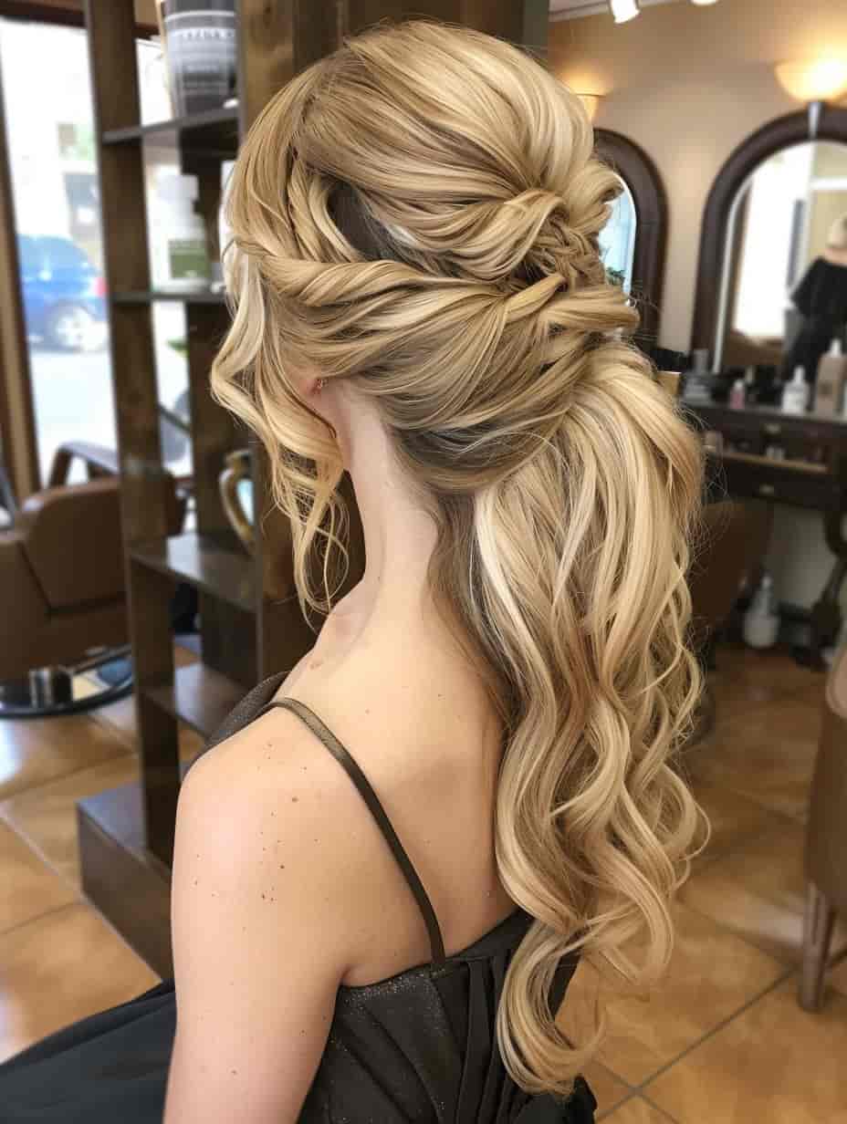 30 Stunning Updos For Long Hair Elegant Styles For Every Occasion ...