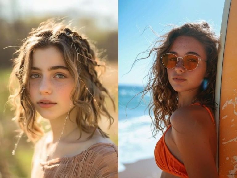 31 Stunning Wavy Beach Hairstyles: Mastering Summer Style! - Glamour Corner