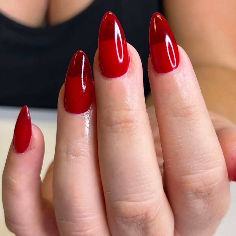 Stunning Red Fall Nails To Elevate Your Autumn Style! - Glamour Corner