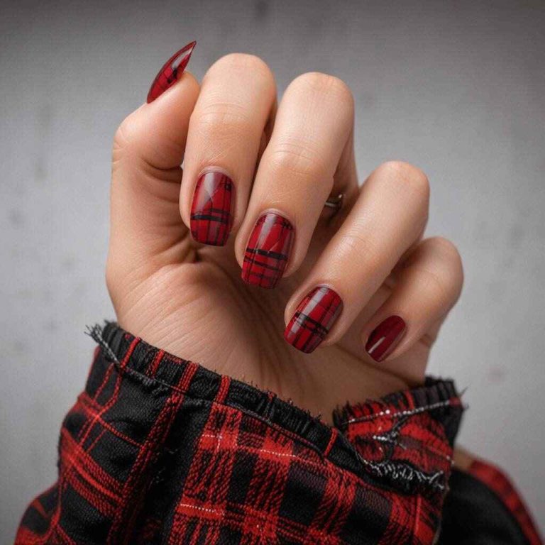 Stunning Red Fall Nails To Elevate Your Autumn Style! - Glamour Corner