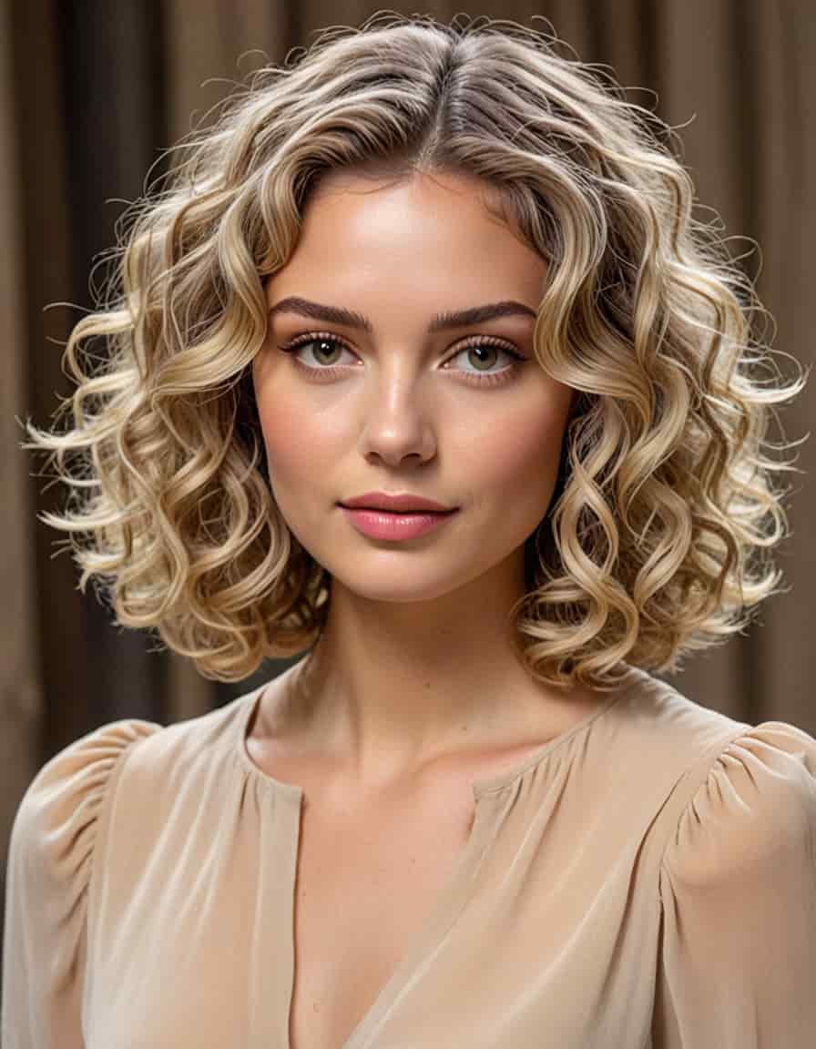 32 Stunning Shoulder Length Curly Hairstyles To Elevate Your Look ...