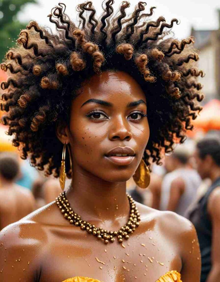 33 Stunning Wet And Wavy Hairstyles For Black Women: Embrace Your ...