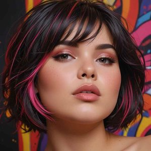 32 Stunning Red Highlights On Dark Hair To Elevate Your Look! - Glamour ...