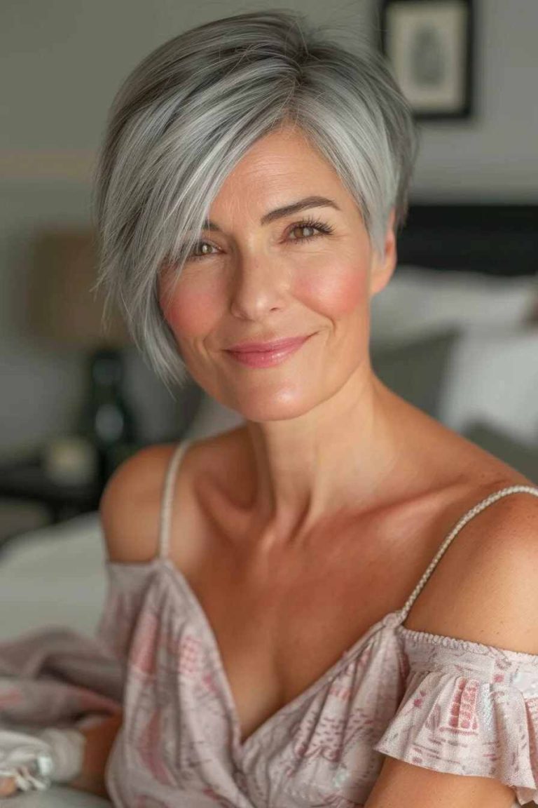 33 Stunning Pixie Cuts For Gray Hair That Will Make You Shine ...