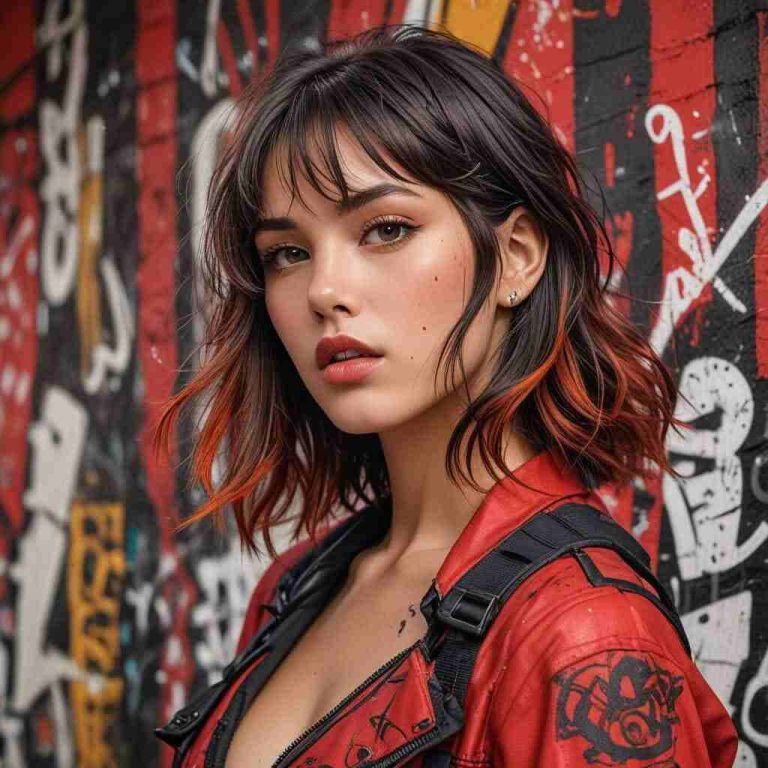32 Stunning Red Highlights On Dark Hair To Elevate Your Look! - Glamour ...
