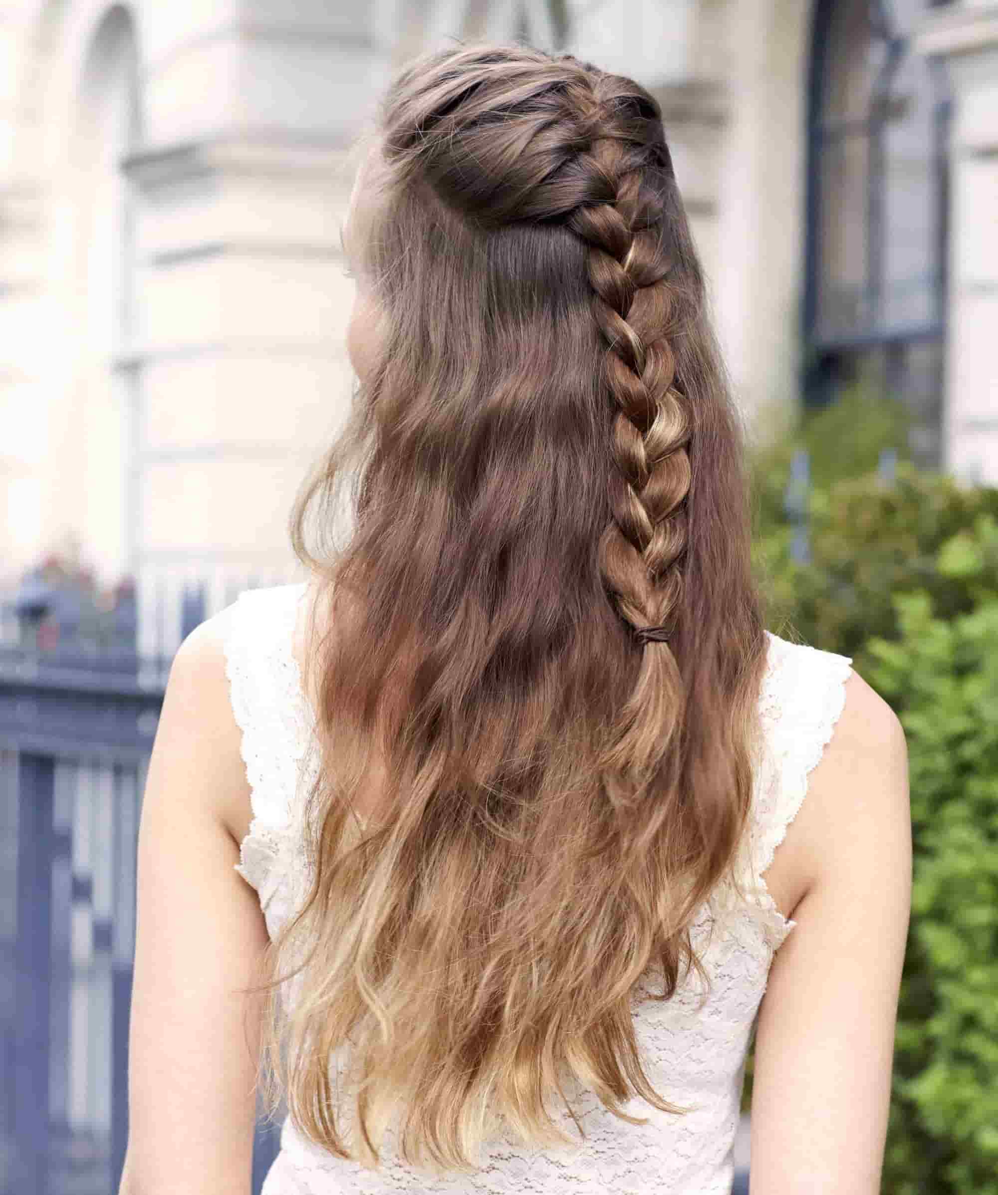 Breathtaking Half Braided Hairstyles To Elevate Your Look - Glamour Corner