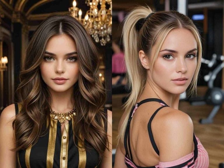31 Stunning Middle Part Hairstyles Ideas To Elevate Your Look ...