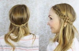 Breathtaking Half Braided Hairstyles To Elevate Your Look - Glamour Corner