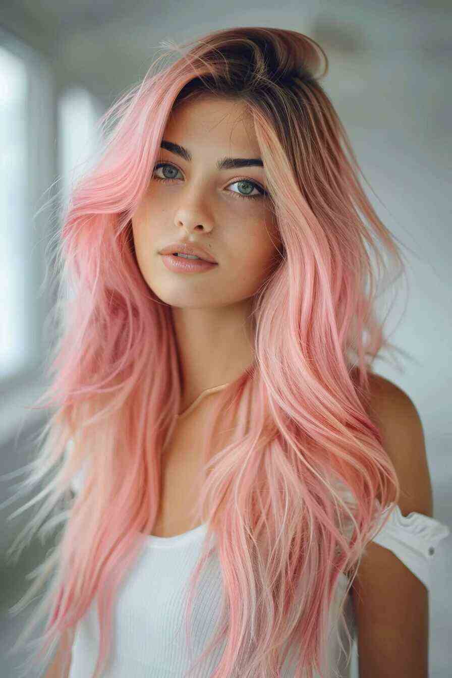 36 Stunning Pink Hair Color Ideas To Transform Your Style! - Glamour Corner