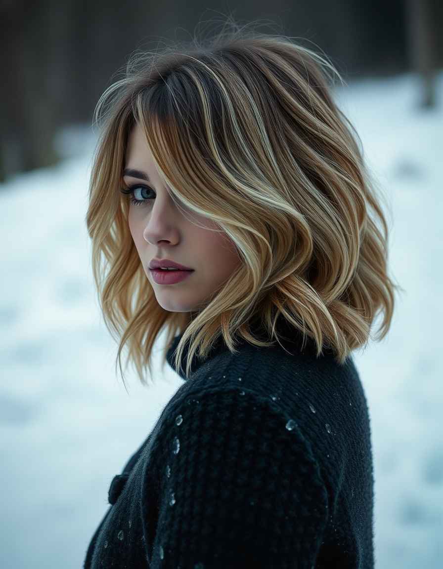 32 Gorgeous Winter Hairstyles To Ignite Your Creativity - Glamour Corner