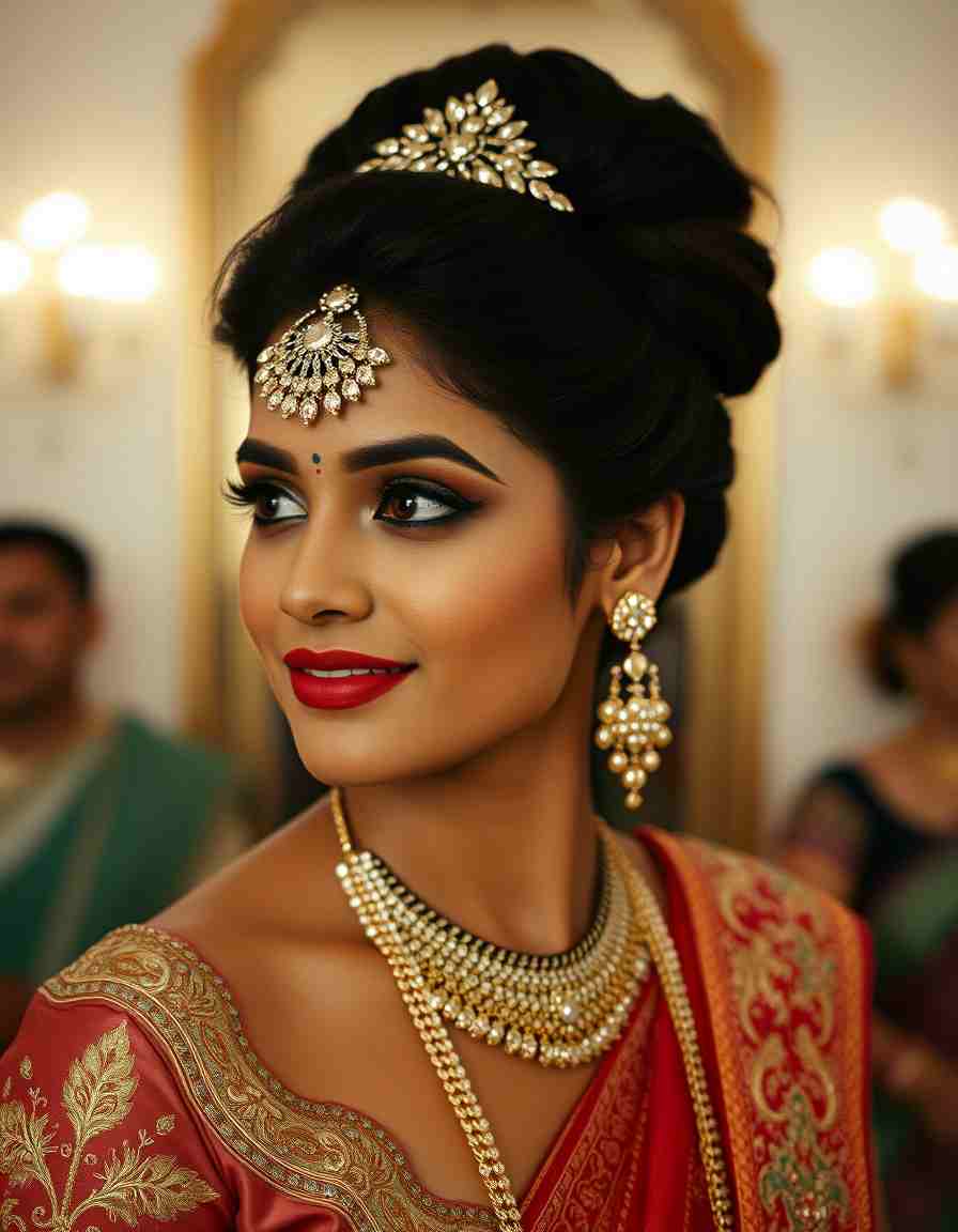 33 Breathtaking Indian Wedding Hairstyles To Elevate Your Bridal Look ...