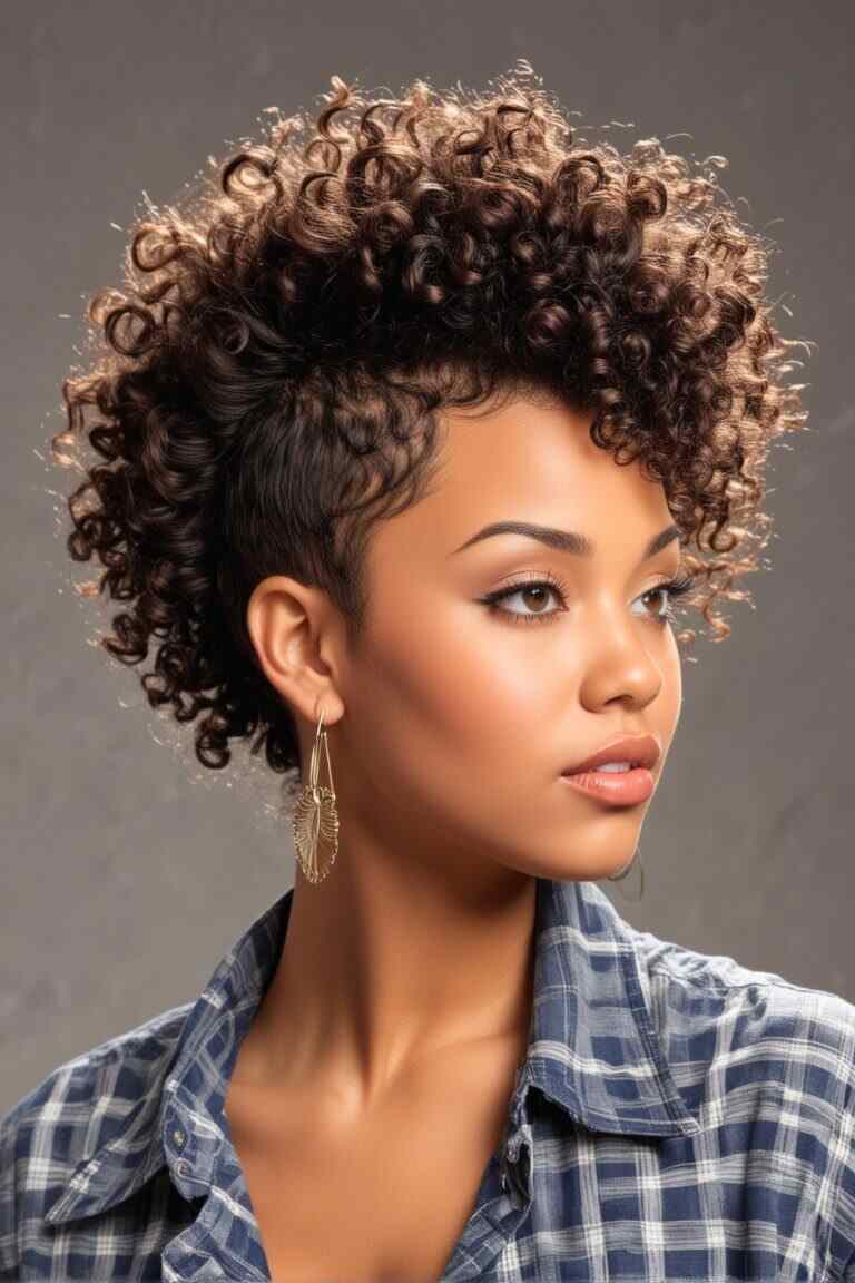 35 Bold And Stunning Mohawk Hairstyles For Women: Unleash Your Edgy ...
