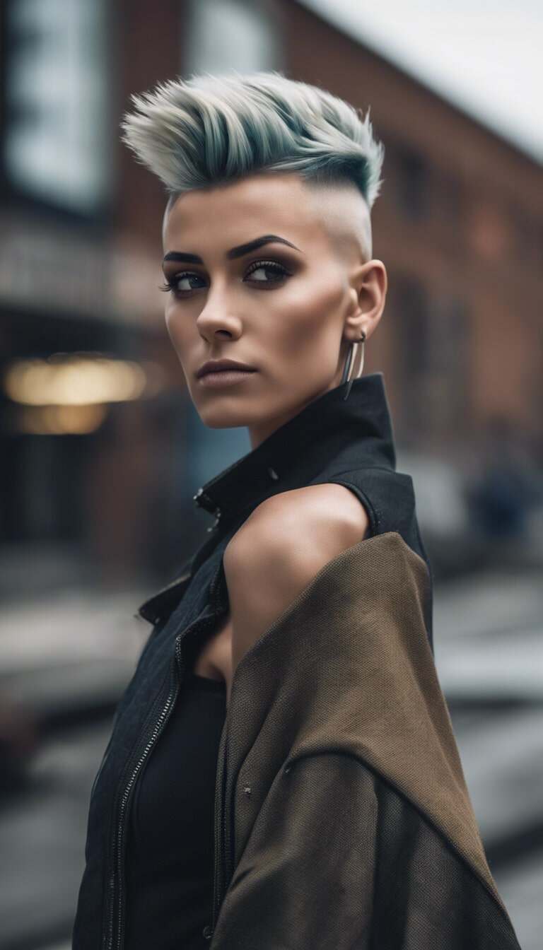 35 Bold And Stunning Mohawk Hairstyles For Women: Unleash Your Edgy ...