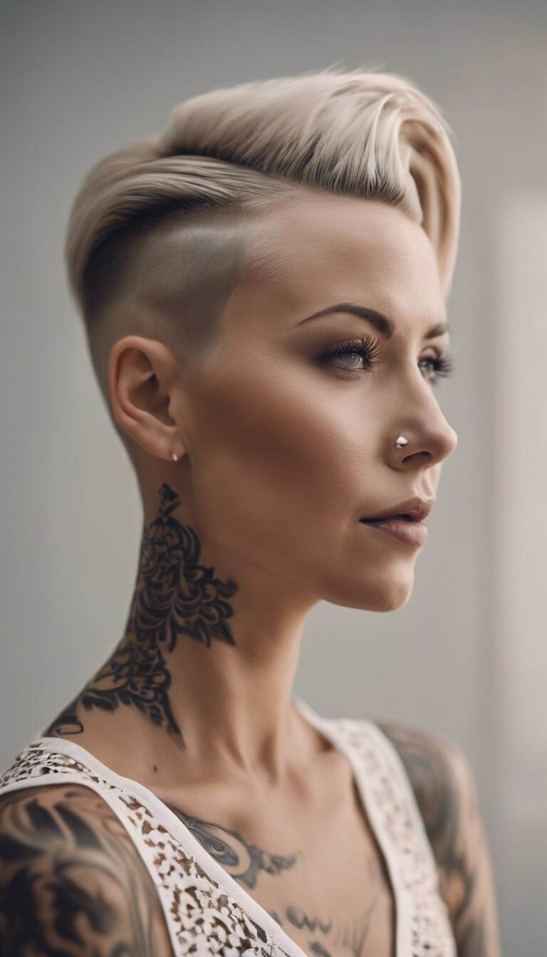 35 Bold And Stunning Mohawk Hairstyles For Women: Unleash Your Edgy ...