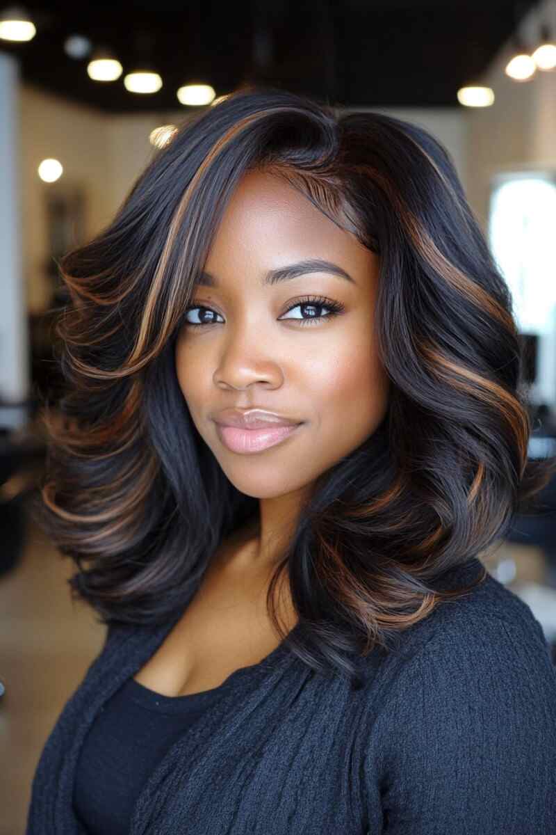 30 Stunning Fall Hair Colors For Women With Dark Skin Tones: Elevate ...