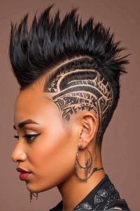 35 Bold And Stunning Mohawk Hairstyles For Women: Unleash Your Edgy ...