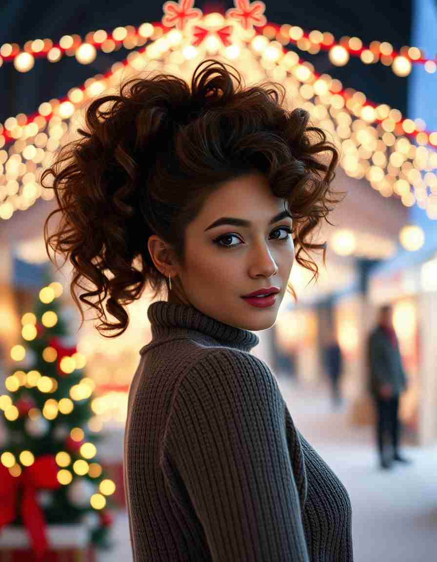 32 Gorgeous Winter Hairstyles To Ignite Your Creativity - Glamour Corner