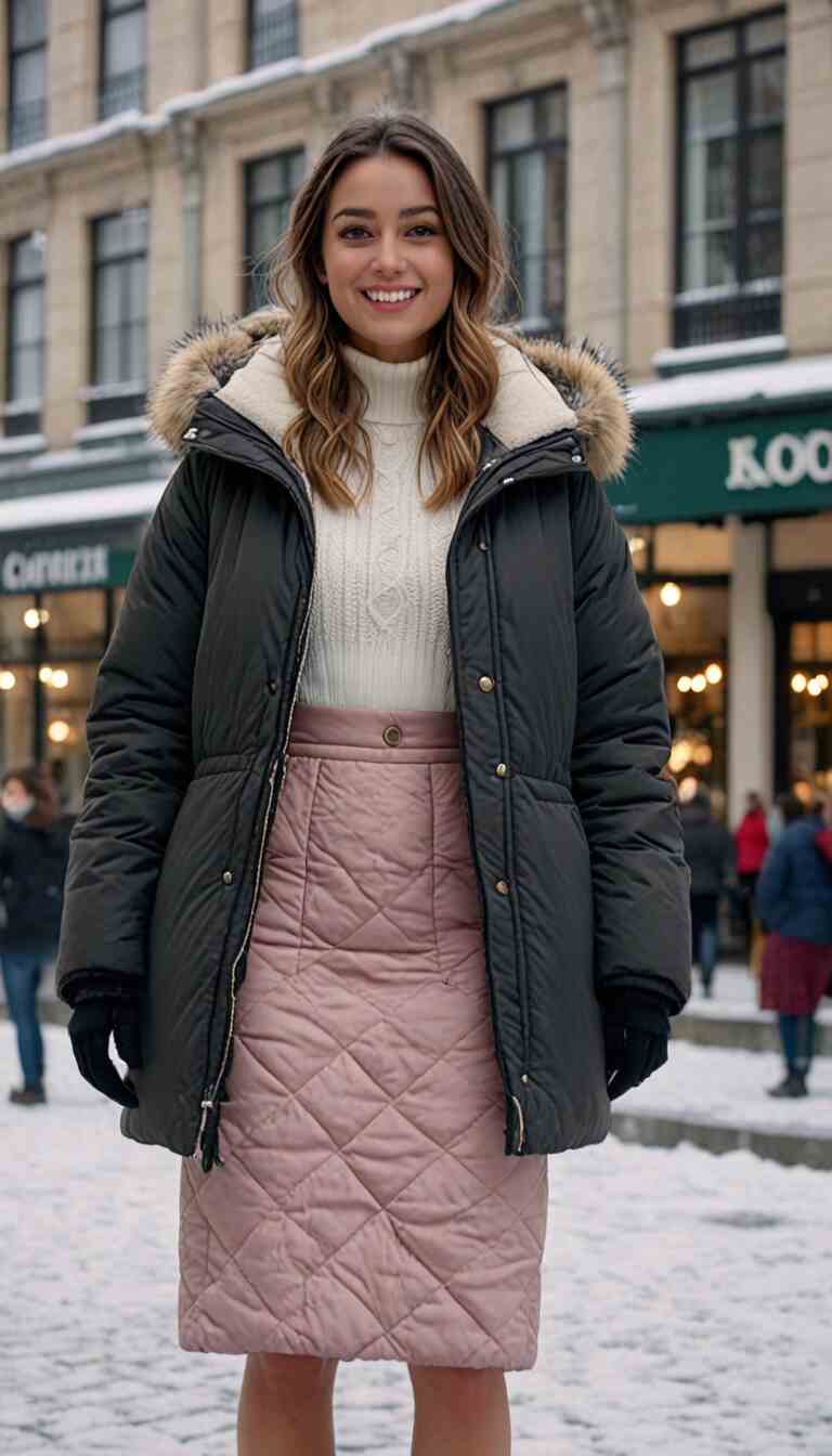 31 Chic Winter Skirt Outfits To Keep You Cozy And Stylish All Season ...