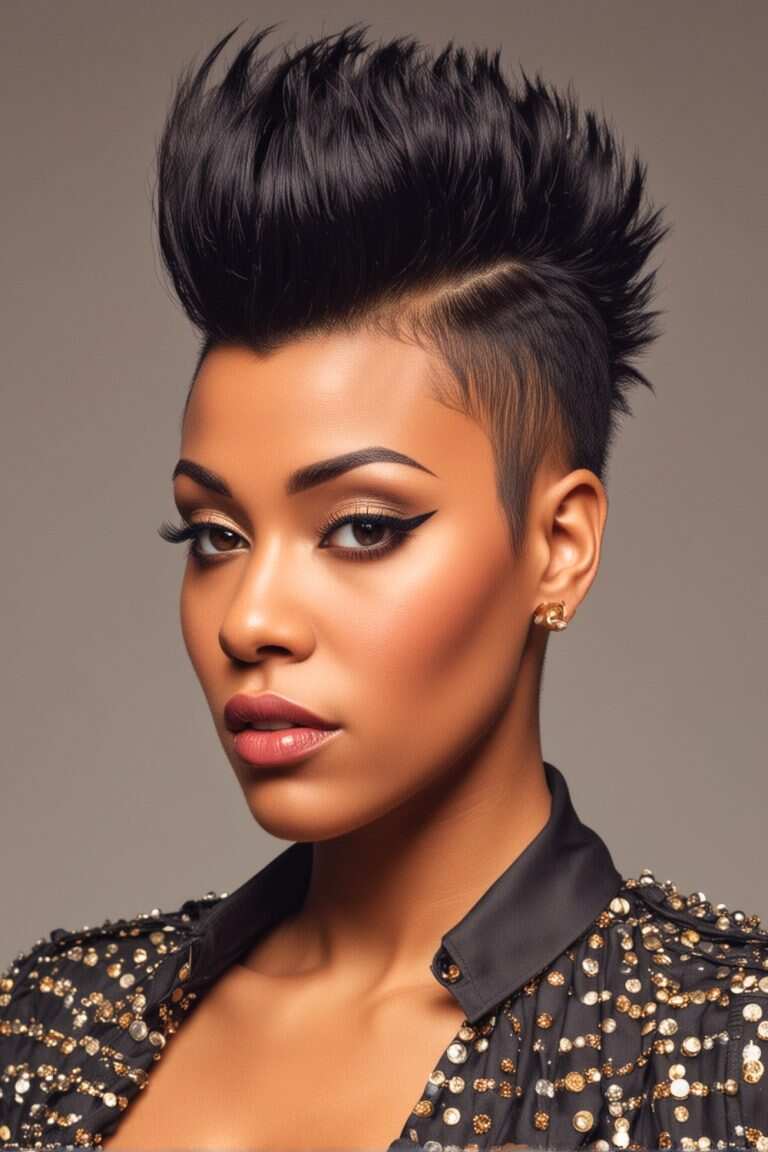 35 Bold And Stunning Mohawk Hairstyles For Women: Unleash Your Edgy ...