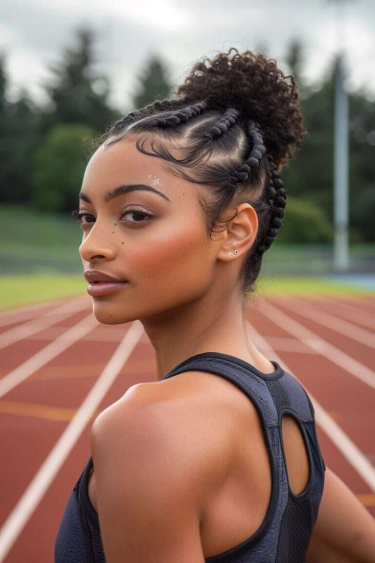 31 Stunning Running Hairstyles To Keep You Stylish And Comfortable On ...