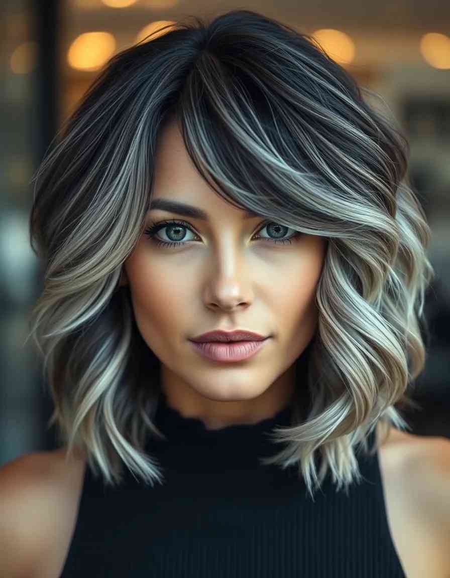 24 Captivating Salt And Pepper Hair Color Ideas For A Timeless Style - Glamour Corner