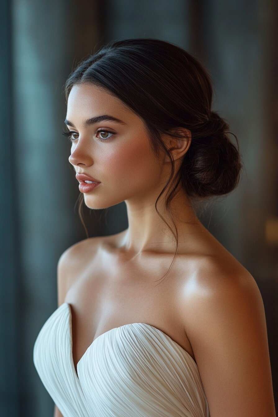30 Stunning Hairstyles For Strapless Dresses: Perfect Looks For Any ...
