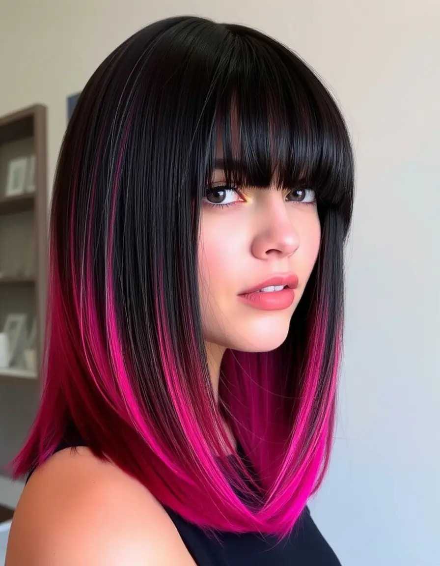 32 Gorgeous Under Color Hair Ideas To Transform Your Look With Bold And ...