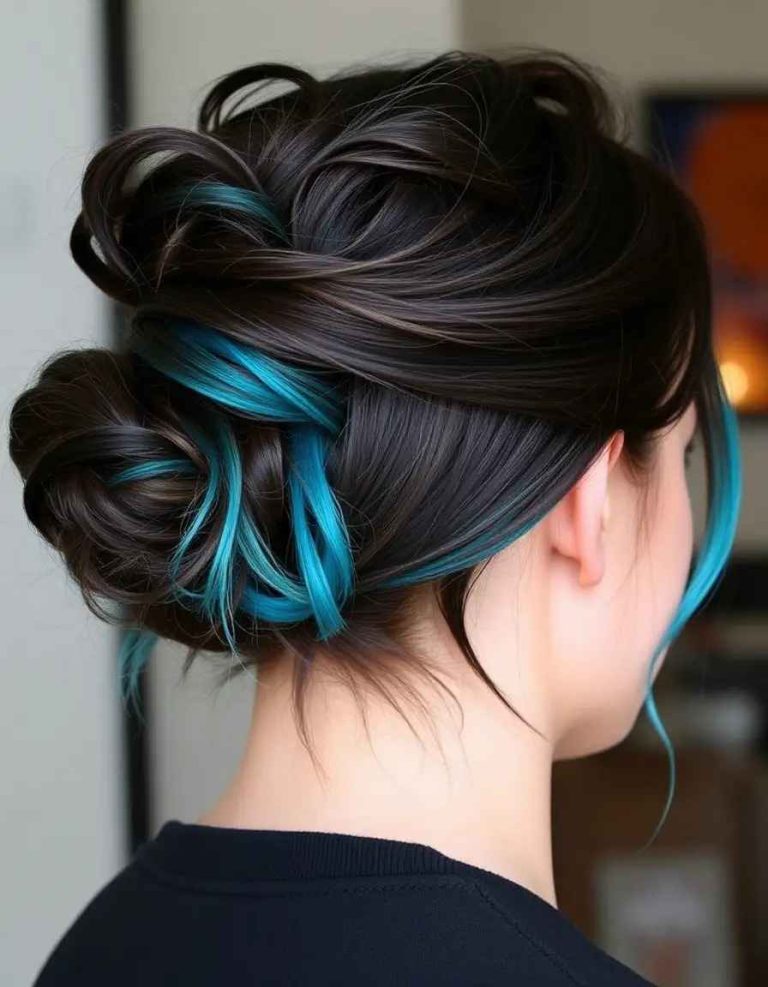 32 Gorgeous Under Color Hair Ideas To Transform Your Look With Bold And ...