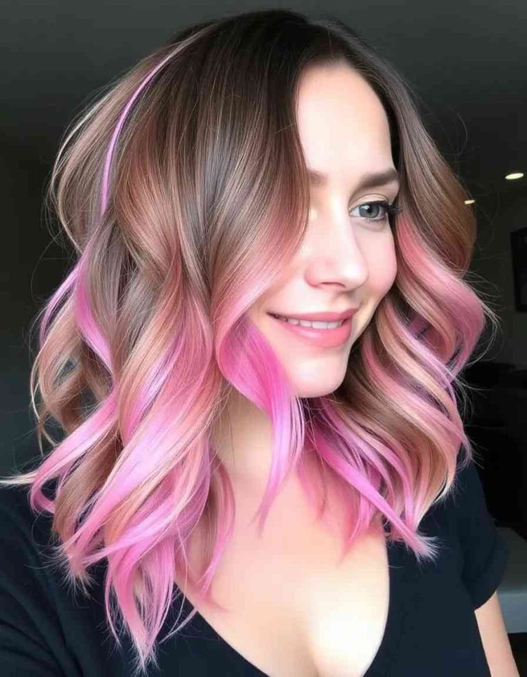 32 Gorgeous Under Color Hair Ideas To Transform Your Look With Bold And ...