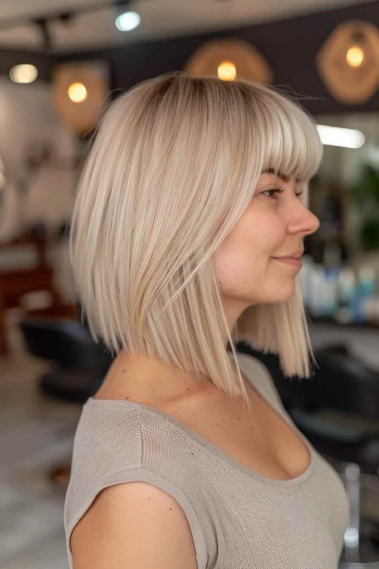 32 Chic Bob With Bangs Styles To Refresh Your Look! - Glamour Corner