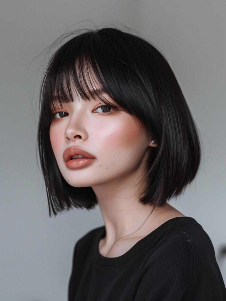 32 Chic Bob With Bangs Styles To Refresh Your Look! - Glamour Corner
