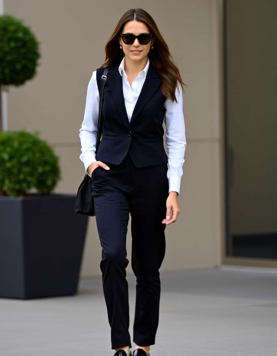 30 Chic Vest Outfits For Women: Elevate Your Style With These Trendy ...