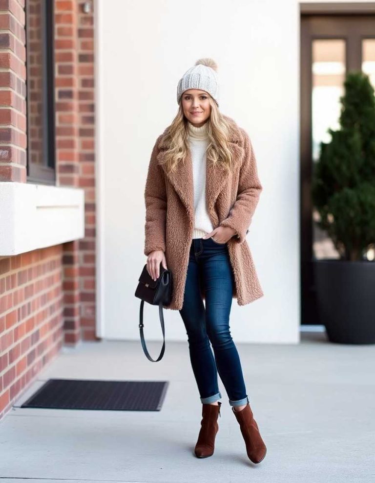 31 Stylish And Cozy Cold Weather Outfits To Keep You Warm All Season - Glamour Corner