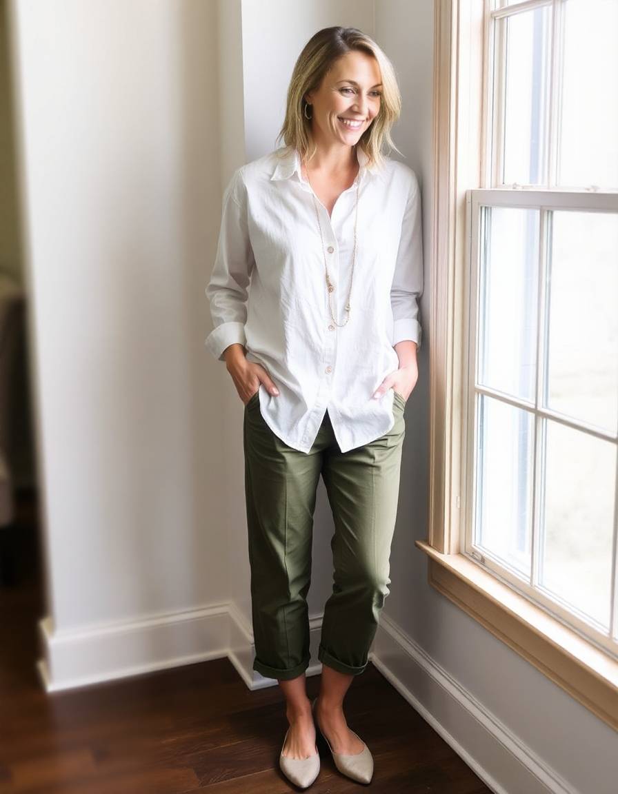 30 Chic And Comfortable Casual Friday Work Outfits To Elevate Your ...