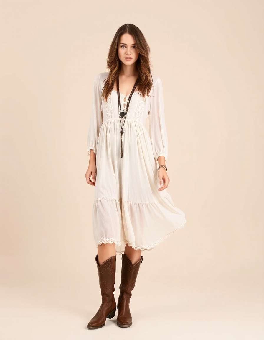 26 Unique Edgy Boho Outfits To Elevate Your Style With Rebel Spirit ...